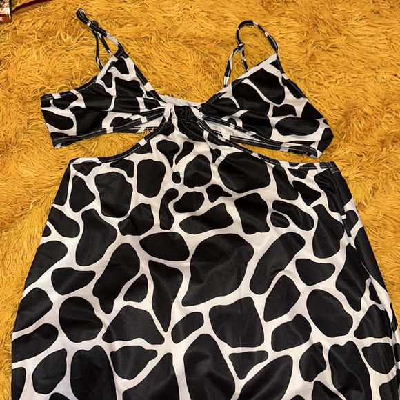 SHEIN | Dresses | Cow Print Dress | Poshmark